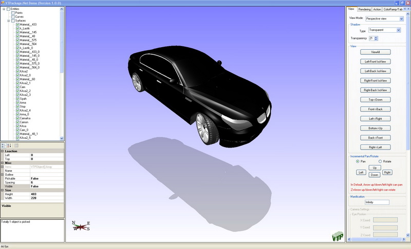 .NET 3D Visualization Tool Package is a powerful 3D graphics component .NET 3D Visualization Tool Package is a powerful 3D graphics component